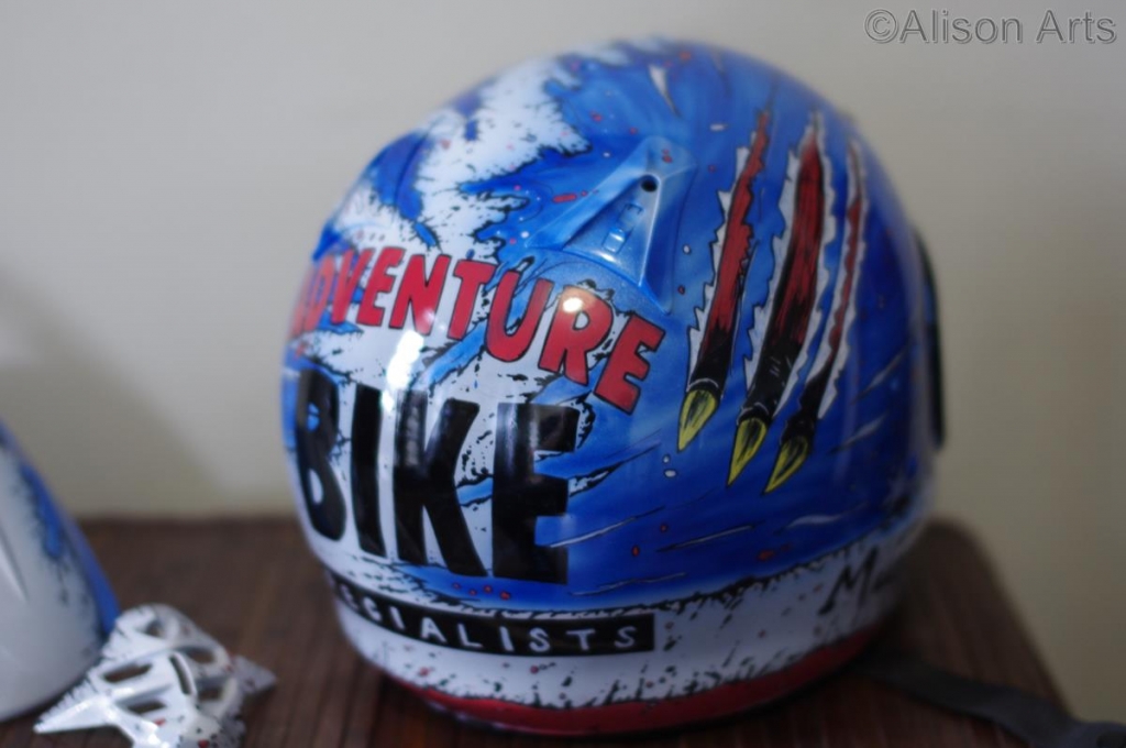 Custom Harness Racing Helmet – Alison Arts