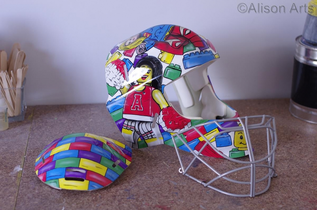 Airbrushed lego theme